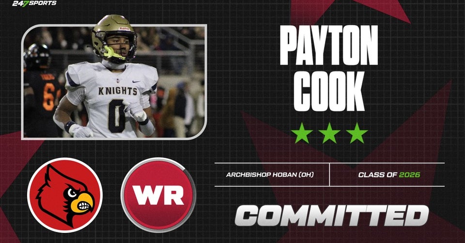 Louisville picks up commitment from four-star Ohio WR Payton Cook