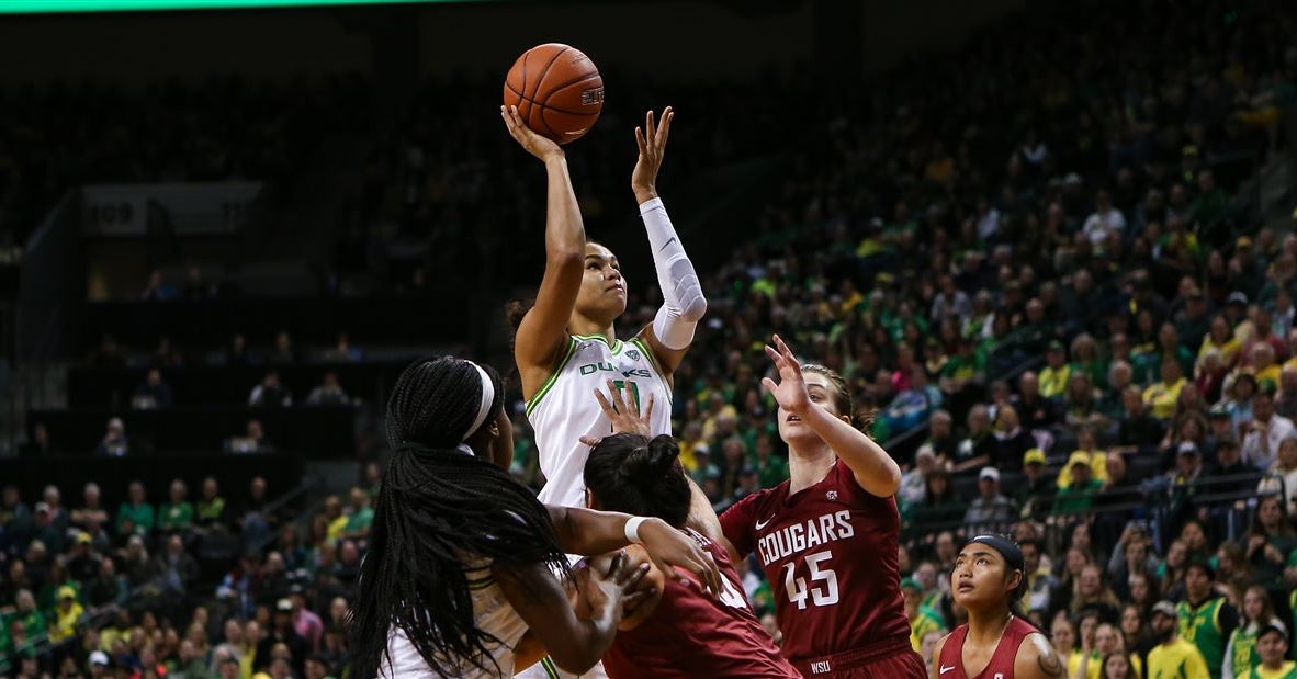Trio of Ducks remain in first round of latest WNBA mock draft
