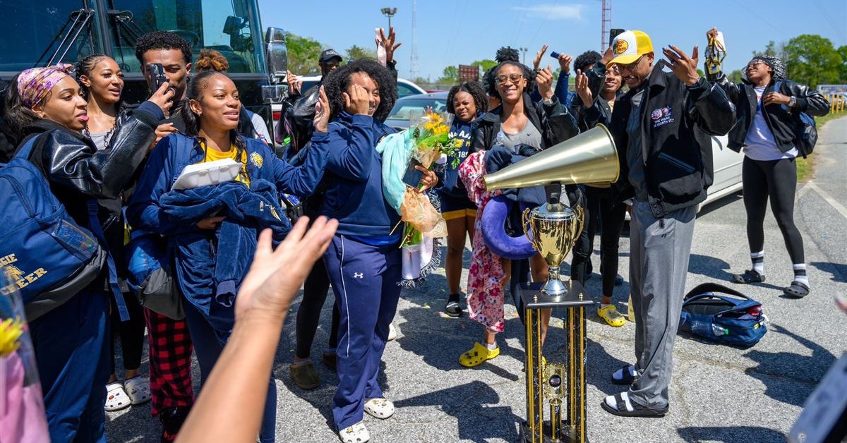 WATCH: The N.C. A&T Cheerleading squad claims yet ANOTHER National Title