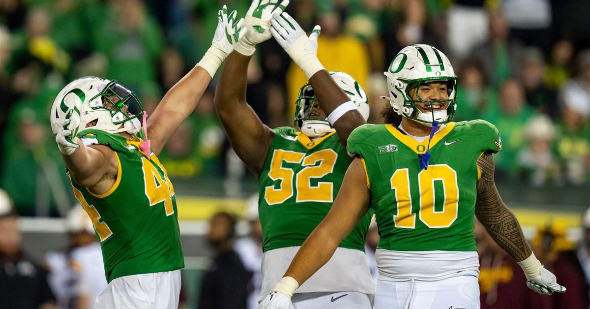 Oregon's four senior D-Line starters will be 'in charge of setting the ...