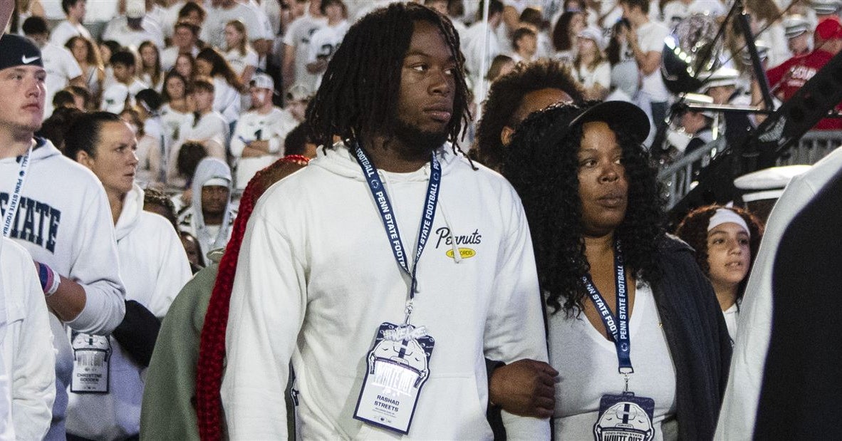 Top 50 EDGE Rashad Streets maintaining definite interest in Penn State ...