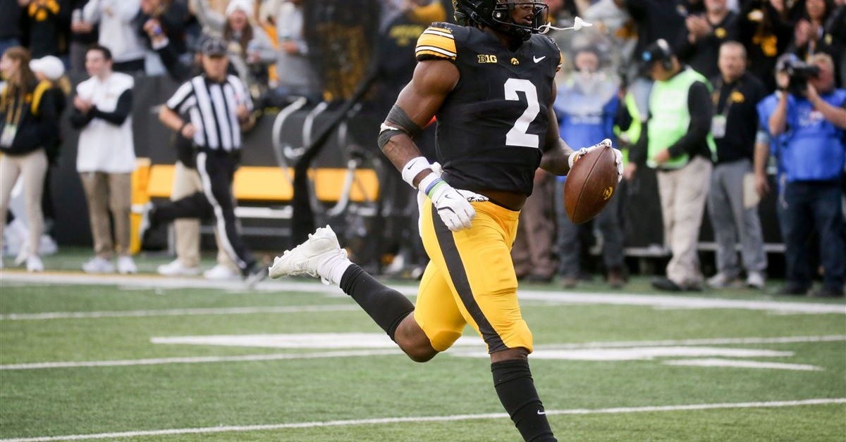 Iowa star running back Kaleb Johnson declares for 2025 NFL Draft