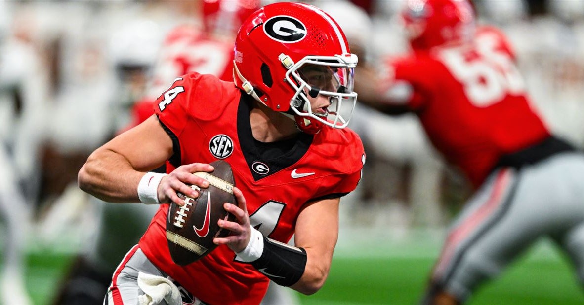 Kirby Smart talks progress from quarterback Gunner Stockton, gives ...