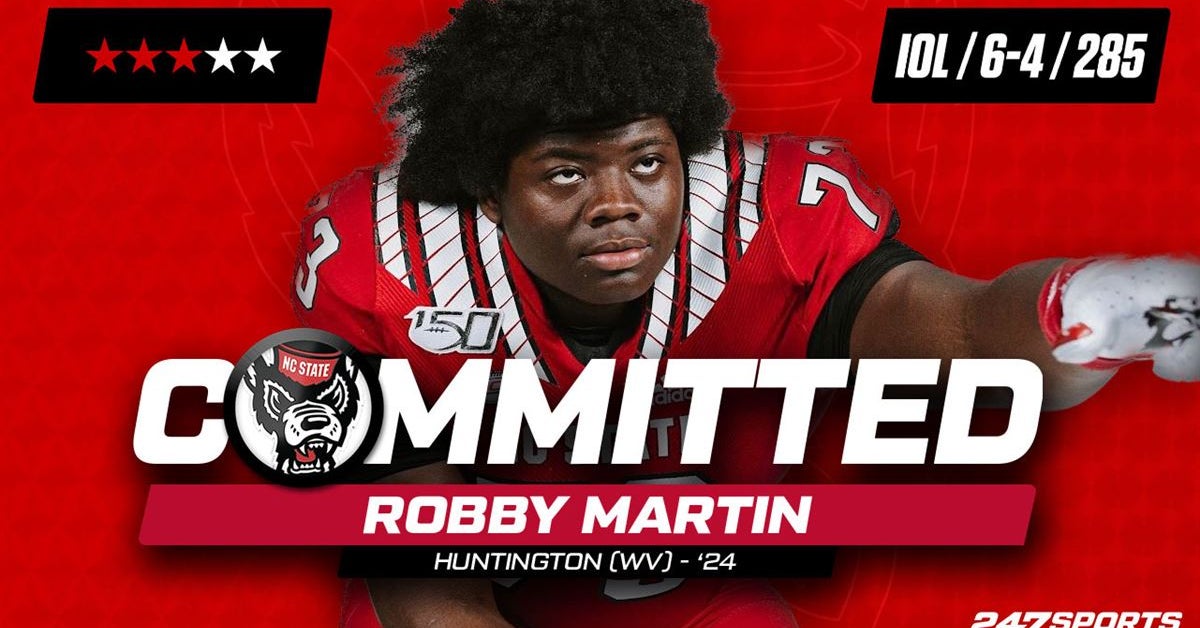 BREAKING: Talented OL Robby Martin commits to NC State