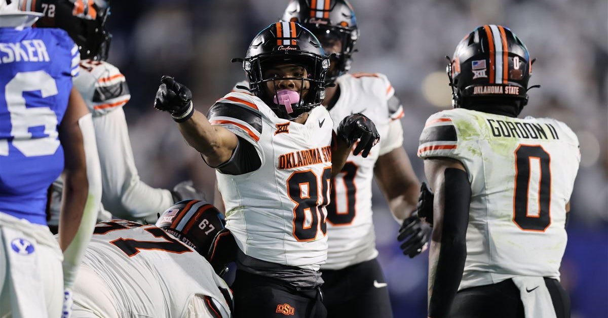 What Brennan Presley said after his final game in an Oklahoma State uniform
