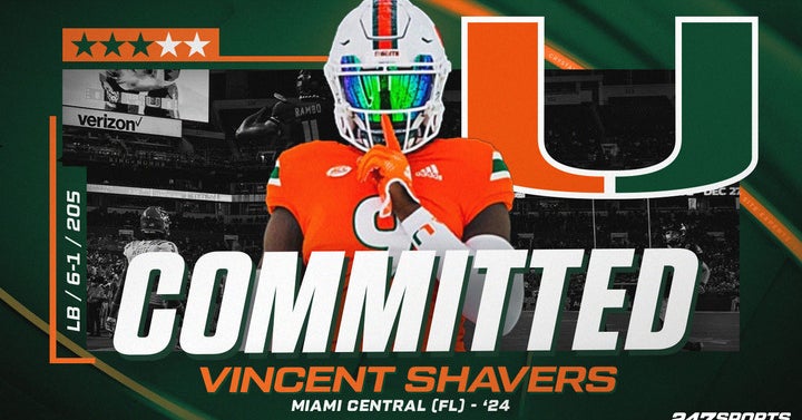 BREAKING: Local LB Vincent Shavers commits to Miami