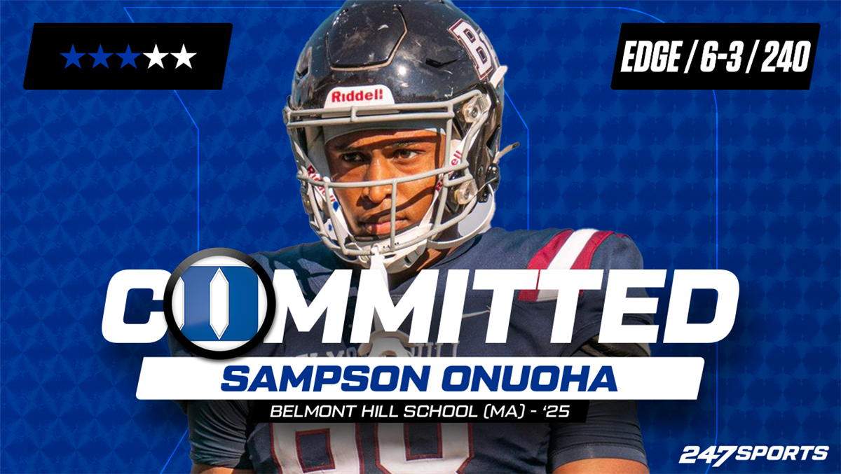 Duke lands commitment from Three-Star 2025 DE Sampson Onuoha