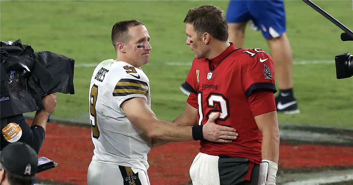 Tom Brady Sends Heartfelt Message To Drew Brees After Retirement