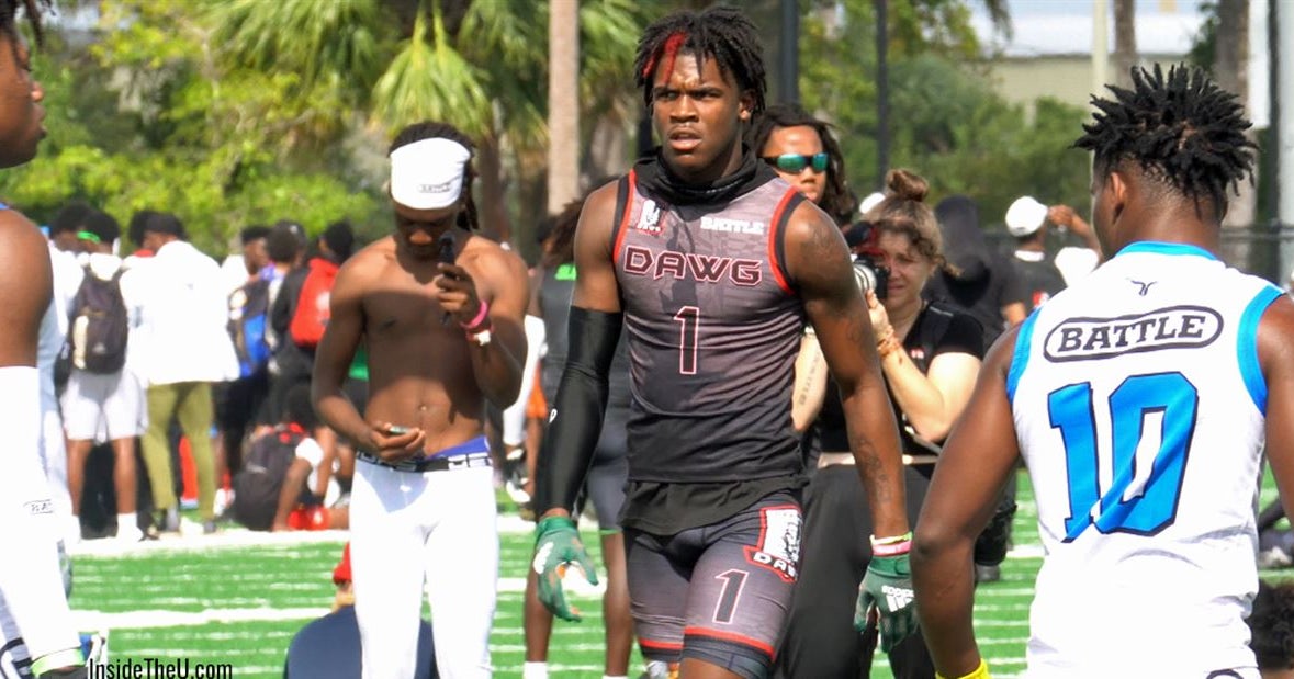 VIDEO: 2024 S Brandon Jacob at Battle Miami 7v7 Tournament