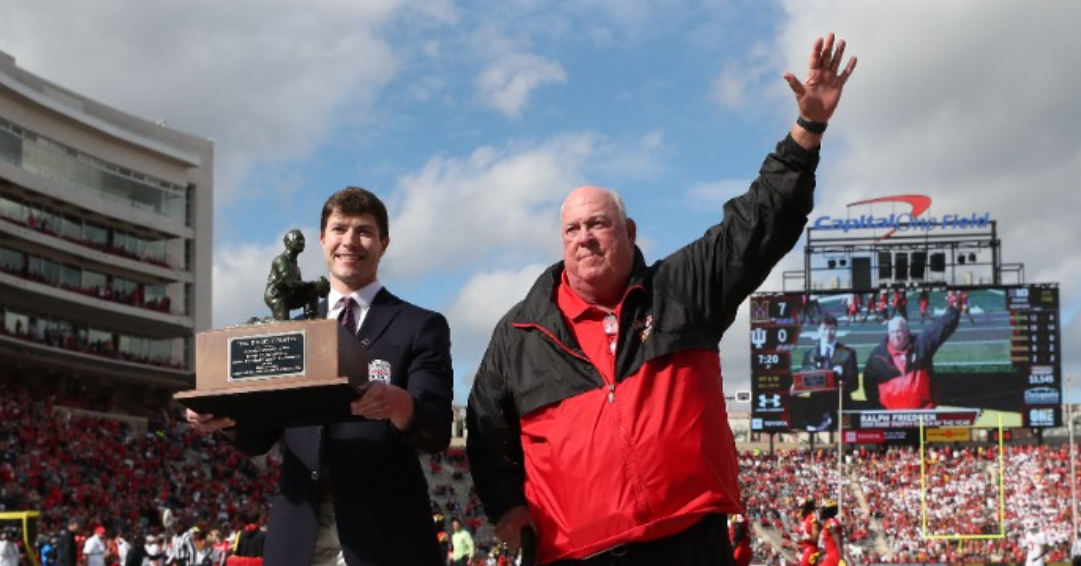 Former Maryland football coach Ralph Friedgen up for major honor