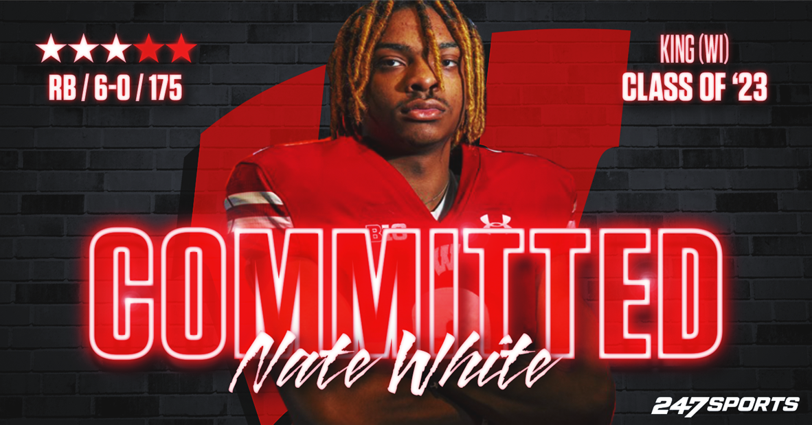 BREAKING: In-state running back Nate White commits to Wisconsin