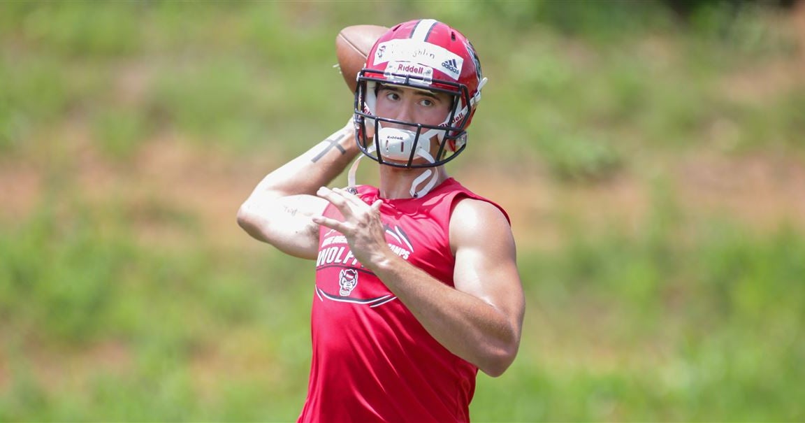 UPDATED: Top QB target Aaron McLaughlin sets NC State visit