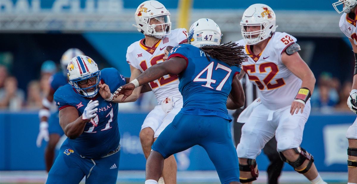 KU football puts together best collective defensive performance in ...