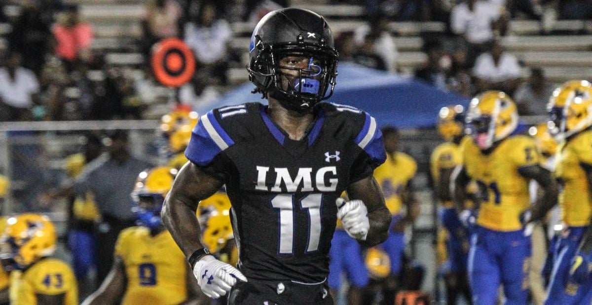 WR commit Michael Redding makes plays for IMG in big win