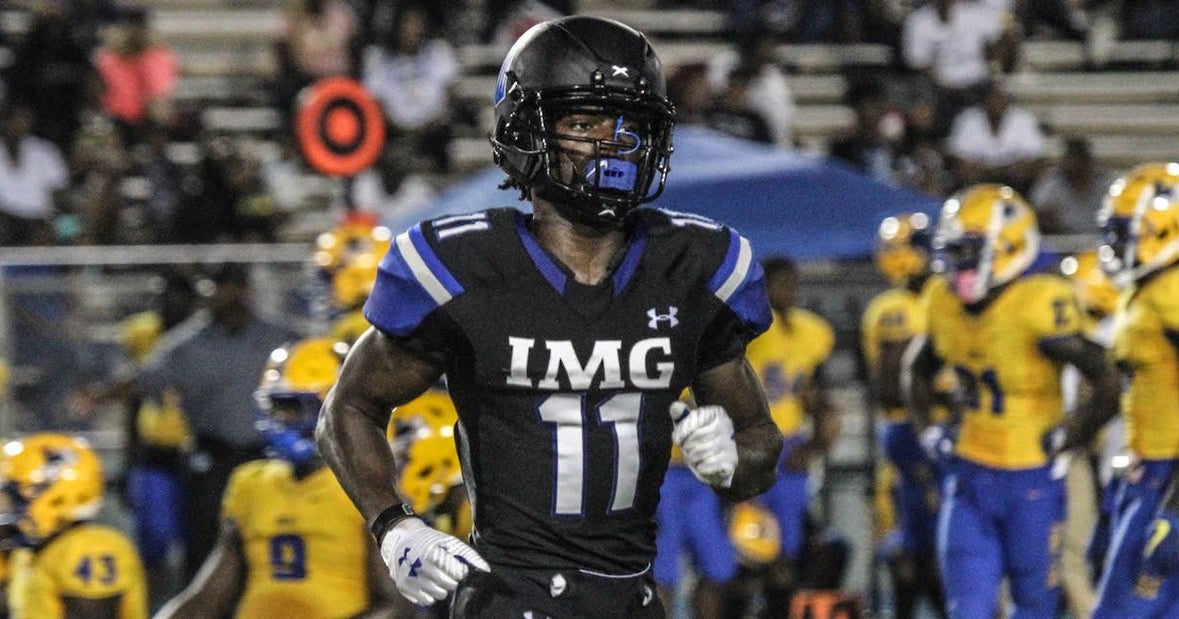 WR commit Michael Redding makes plays for IMG in big win