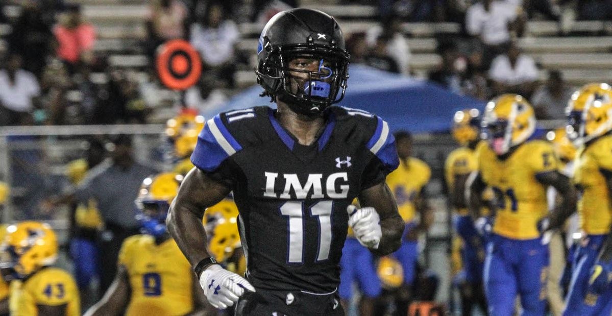 WR commit Michael Redding makes plays for IMG in big win