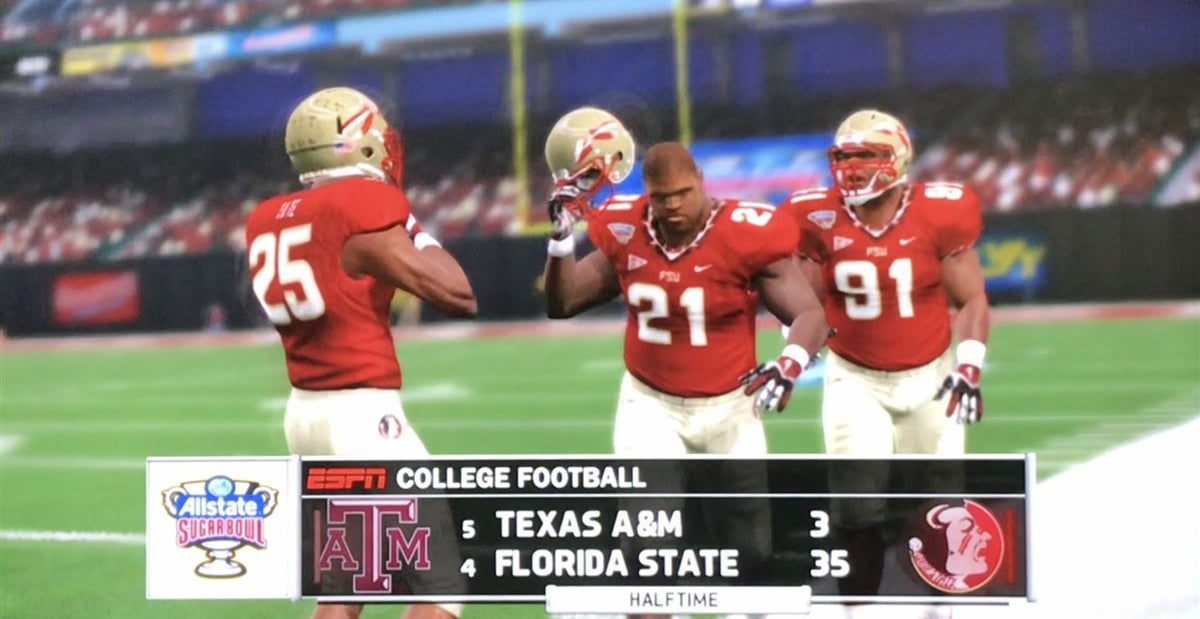 FSU player ratings in the updated NCAA14 football game roster