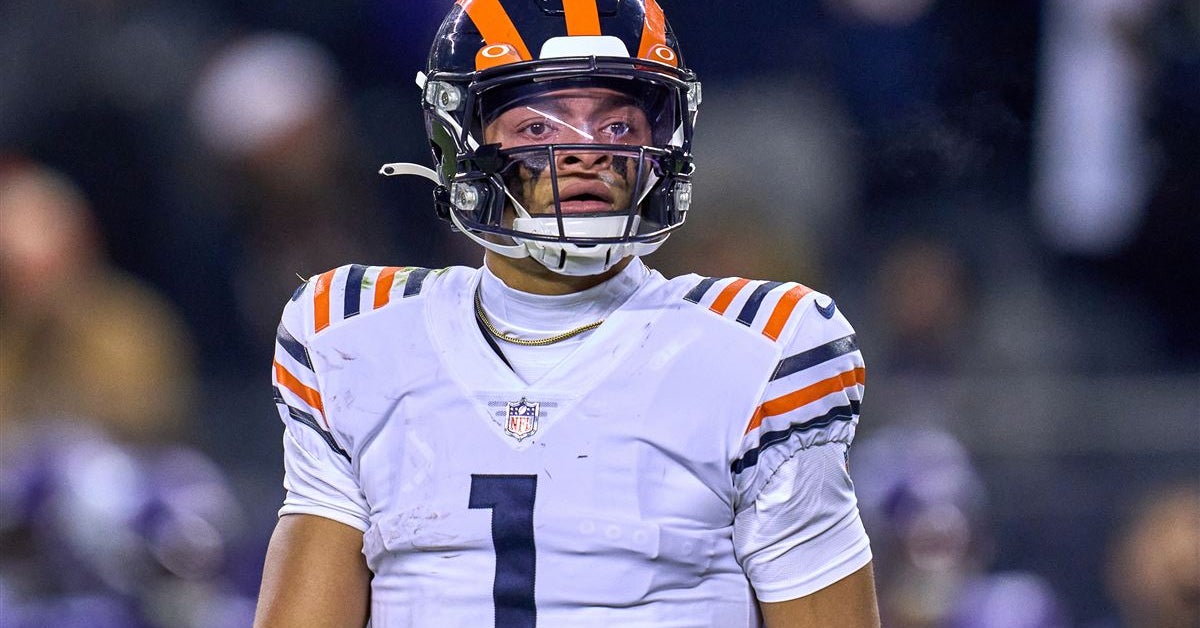Justin Fields excited for fresh start with Bears after team introduces ...