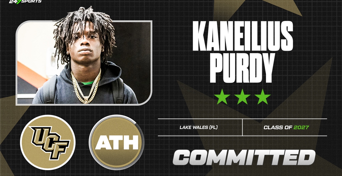 UCF Lands Commitment From 3-Star 2027 Athlete Kaneilius Purdy: 'They ...