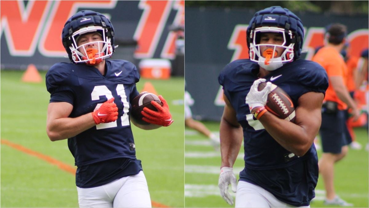 Rising in RB room: Laughery brings 'juice', Feagin 'very impressive' for Illini