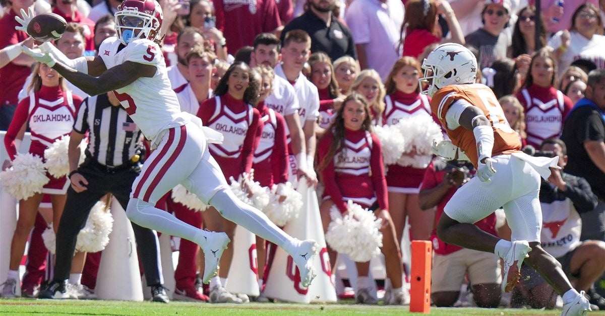 What Andrel Anthony's season-ending injury means for Oklahoma at wide ...