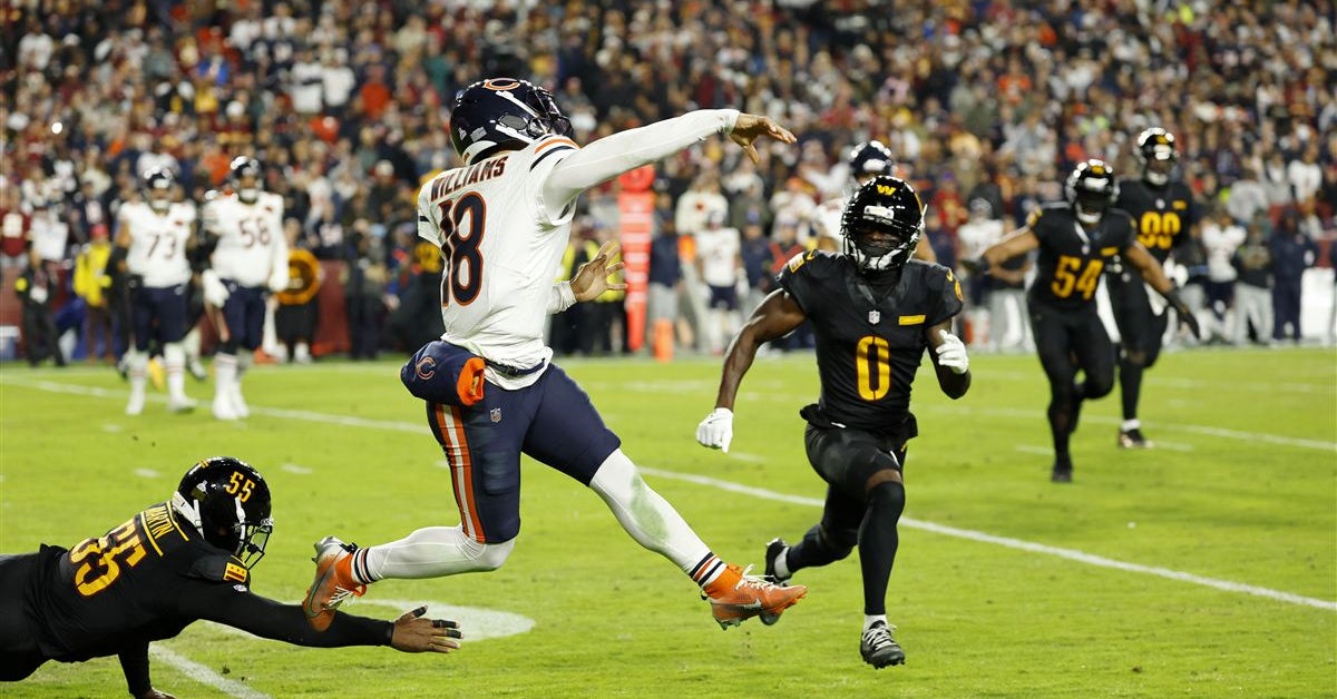 Caleb Williams still developing identity within Bears offense