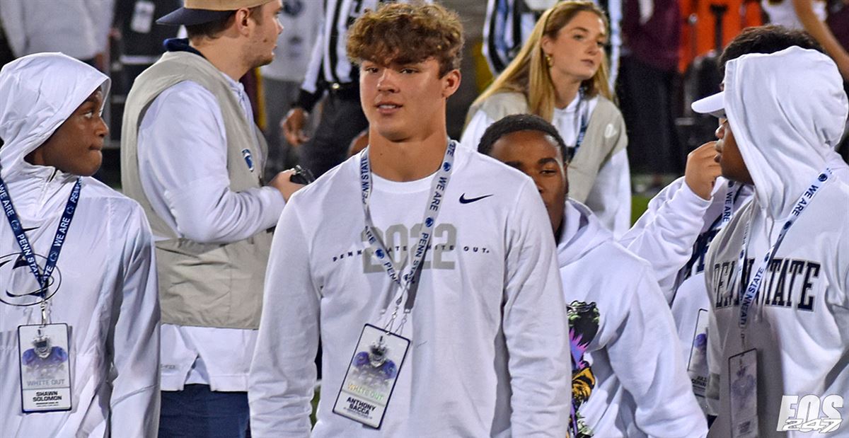 Legacy recruit, Top247 prospect Anthony Sacca returning to Penn State ...