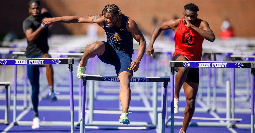 N.C. A&T freshman Jason Holmes shines en route to CAA Track Athlete of ...