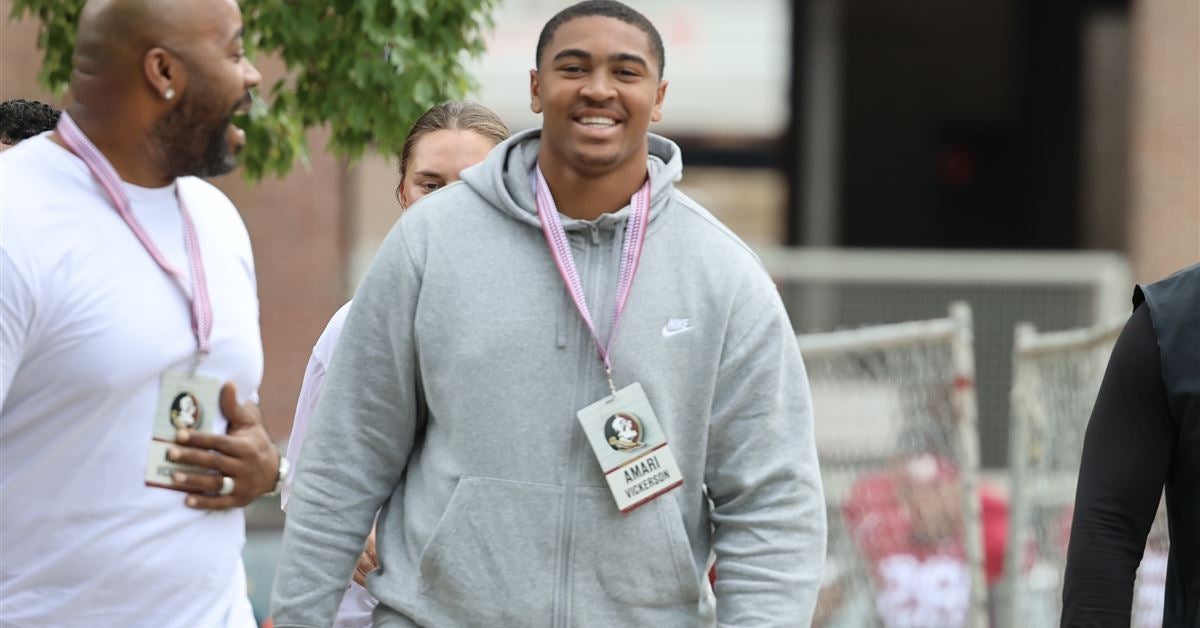 FSU's interest in DL Amari Vickerson is new, but his relationship with ...