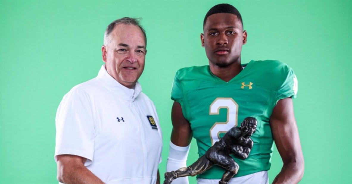 Video: A Big Night for Notre Dame QB Commit Deuce Knight