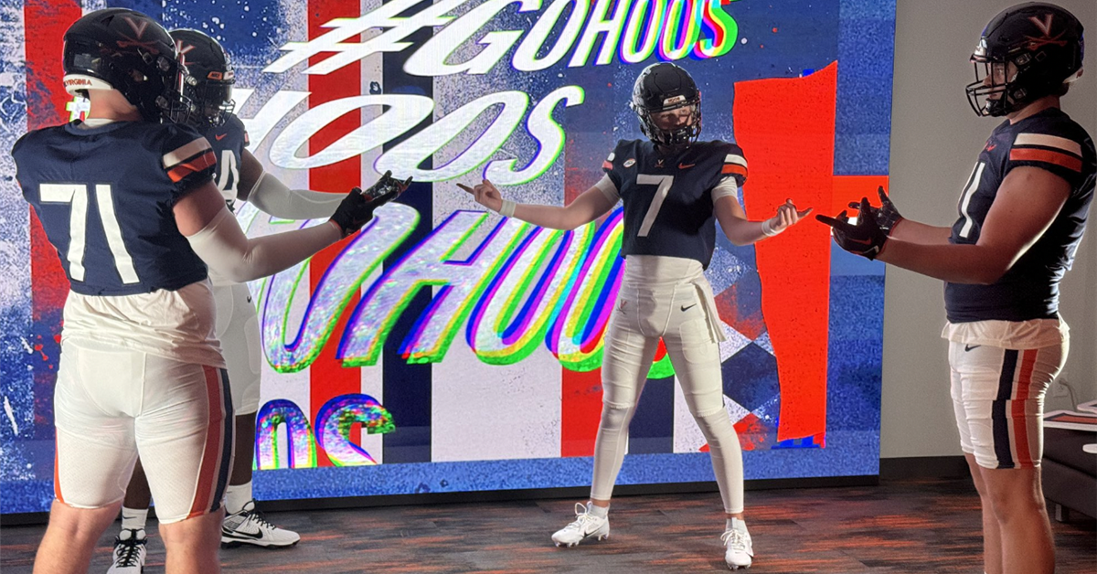 Virginia OL commit Jon Adair felt like home on his official