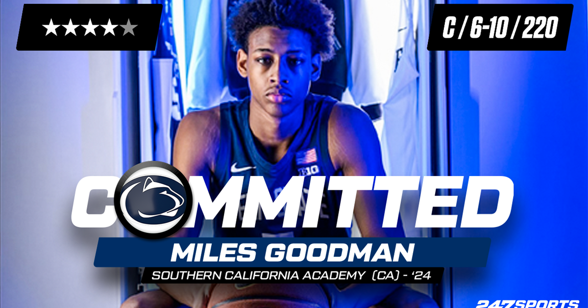 Four-star big man Miles Goodman commits to Penn State