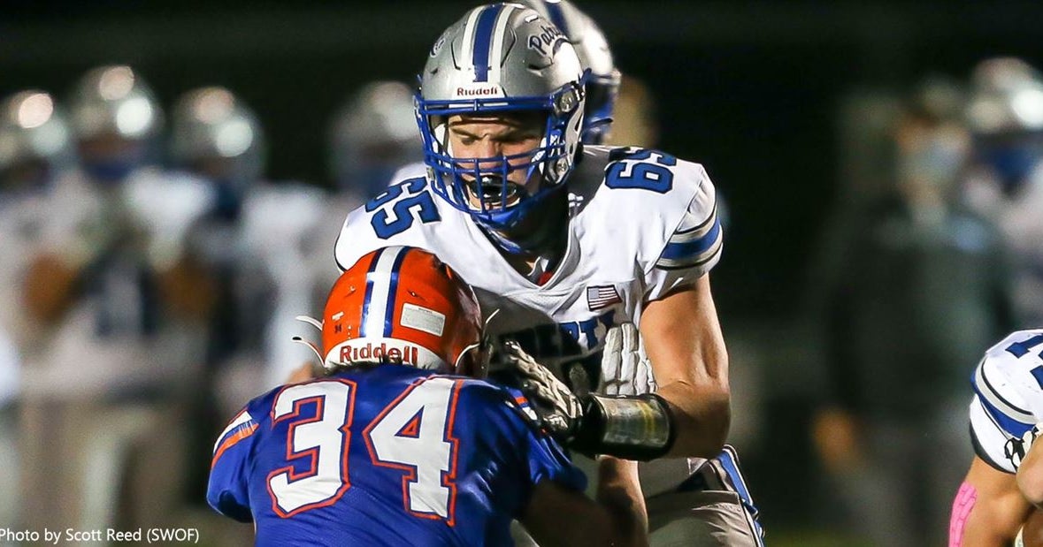 OT Carter Smith works to become top recruit, down to five schools