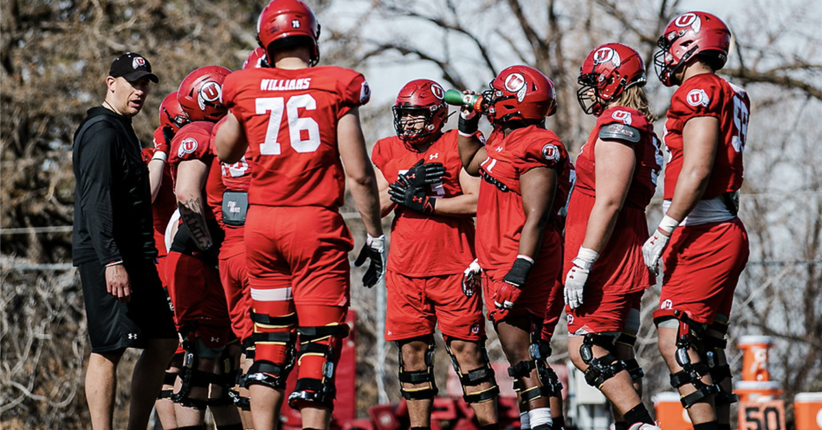 Utah's young offensive linemen getting a lot of work and progressing
