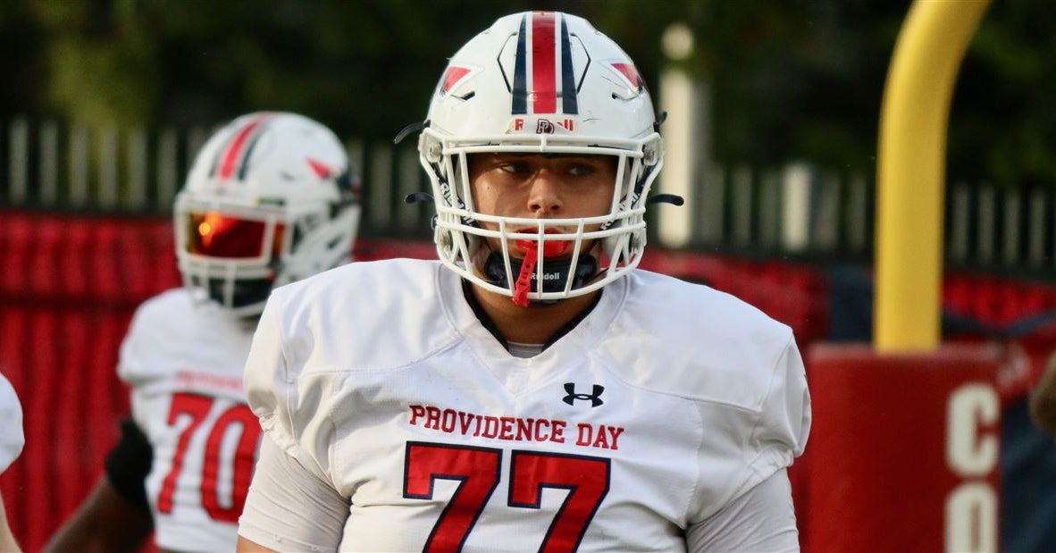 Top100 offensive lineman Leo Delaney 'absolutely loved' game day visit ...