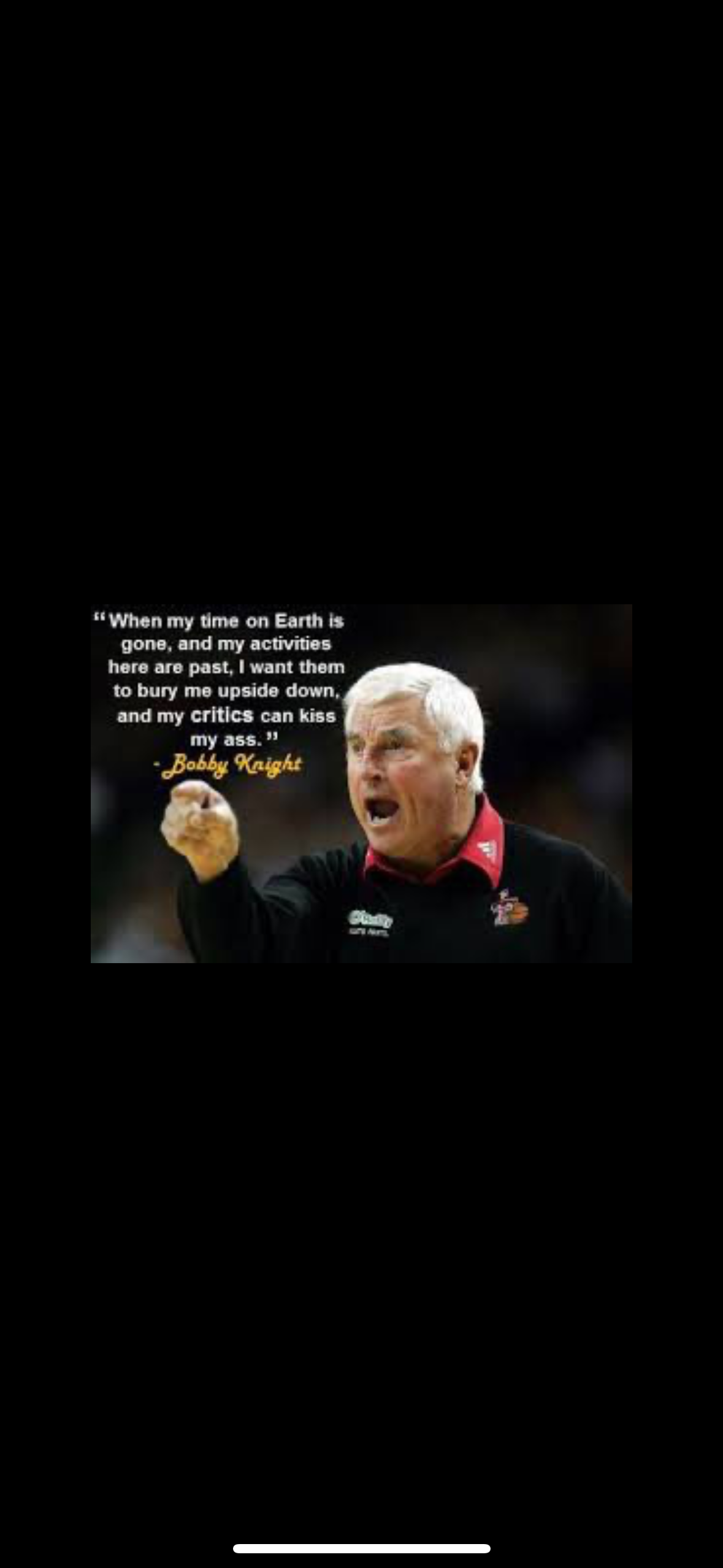 RIP Bob Knight