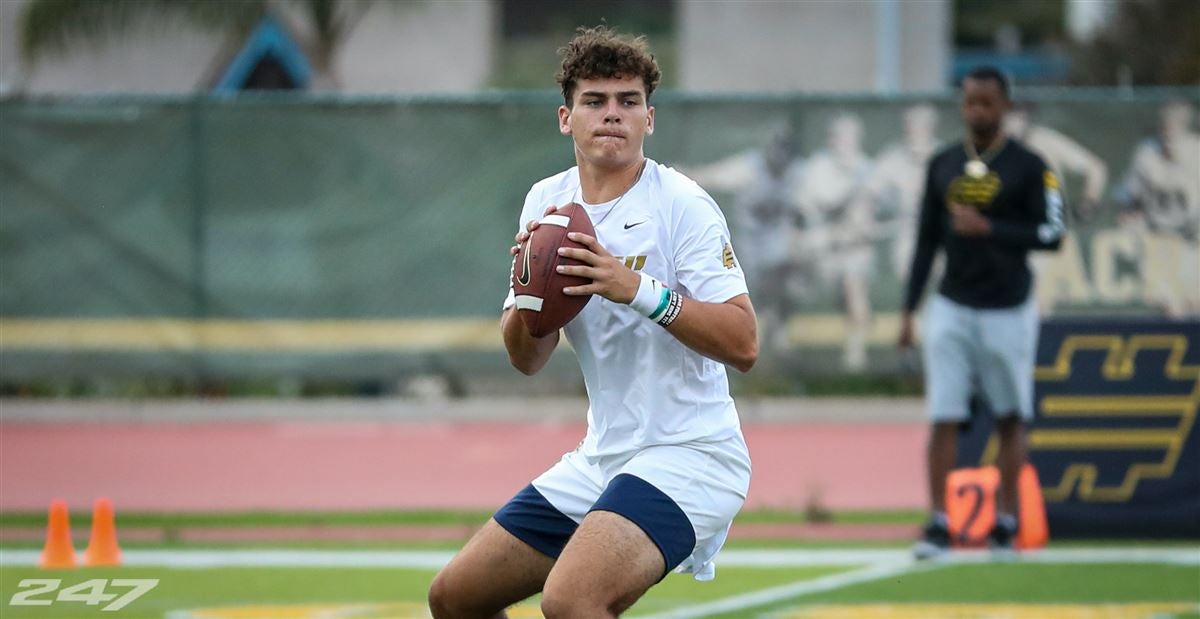 WATCH: A&M commit Conner Weigman wins Rail Shot Challenge at Elite 11 ...