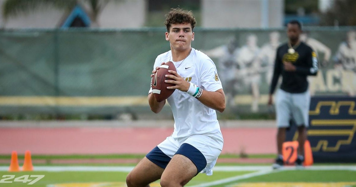 WATCH: A&M commit Conner Weigman wins Rail Shot Challenge at Elite 11 ...