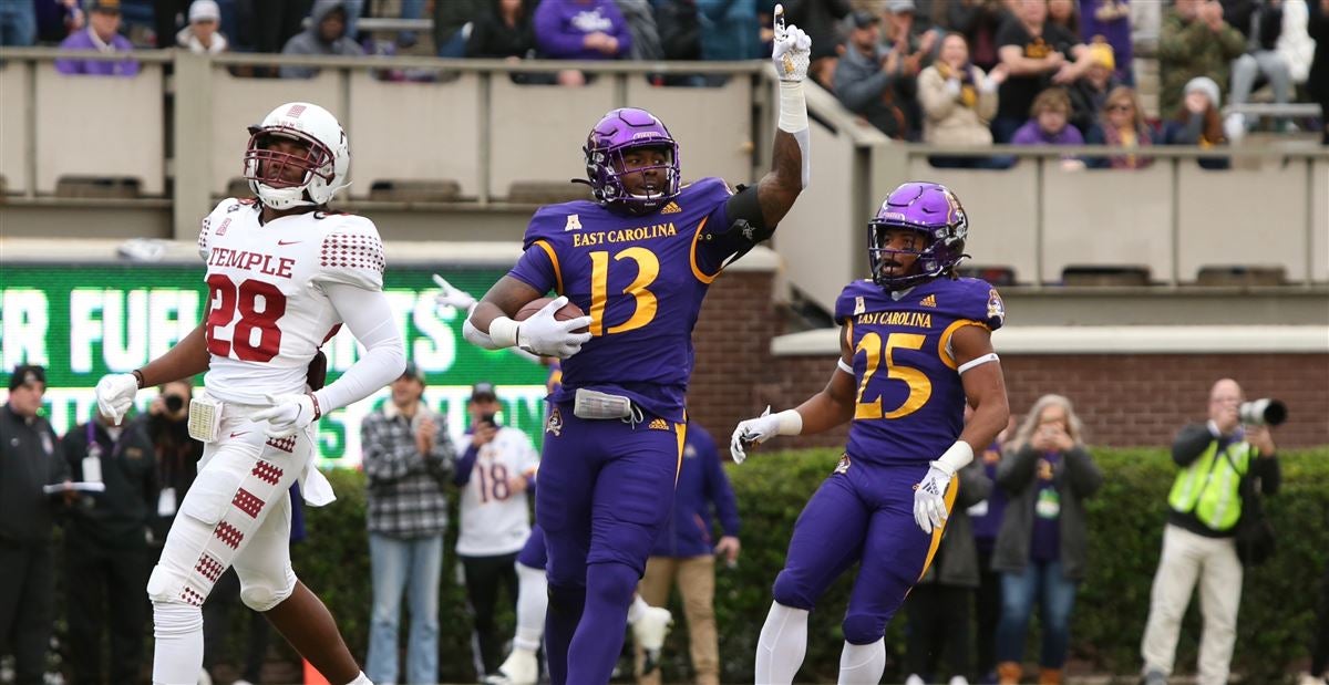 Seven ECU players earn inclusion on PFF's all-league team