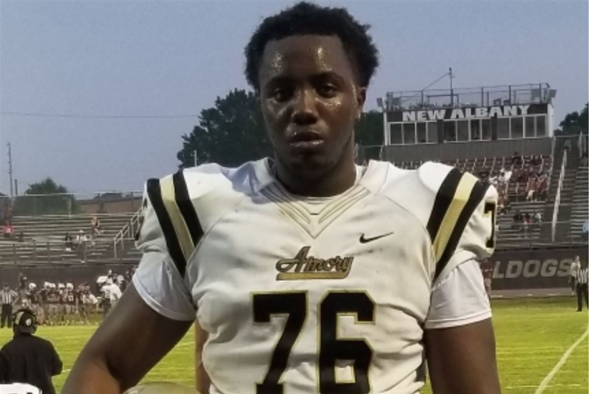 Amory offensive lineman Kobe Williams lands first SEC offer from Mizzou ...
