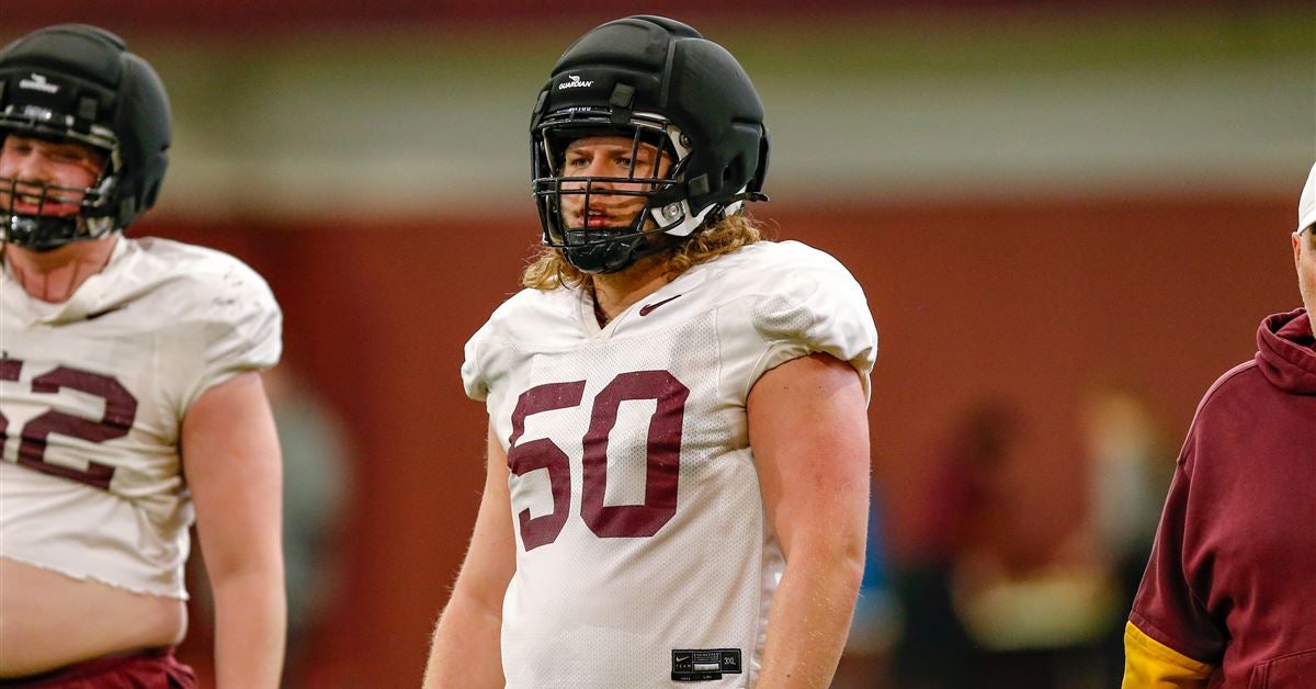 Minnesota OT Nathan Roy has earned the respect of his teammates heading ...