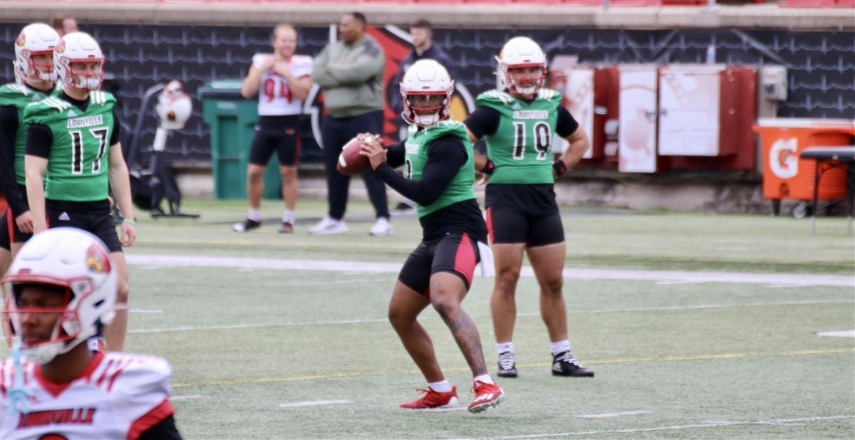 Louisville QB Khalib Johnson trying to "grow and get better" under new ...