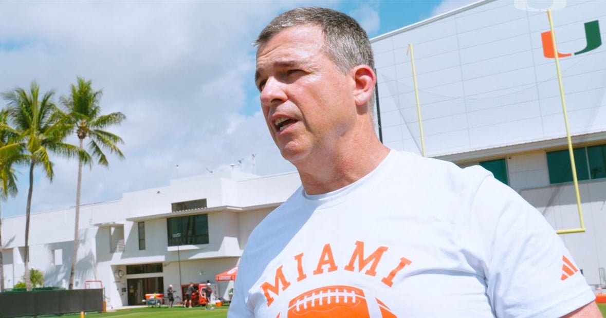Miami Hurricanes football coach Mario Cristobal details approach to ...