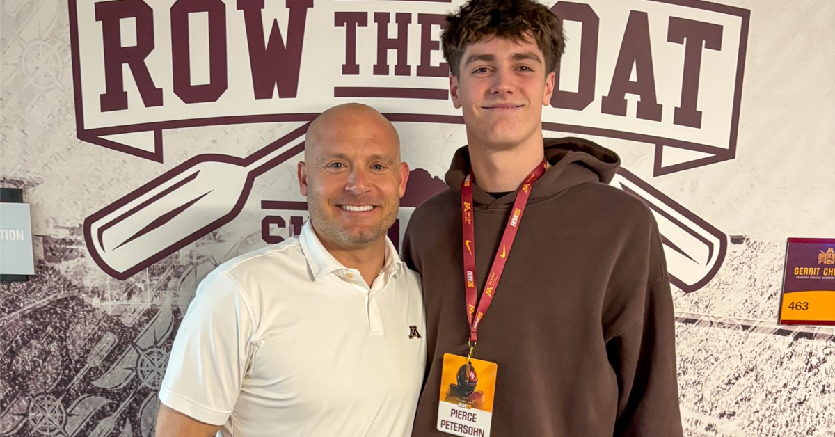 In-state athlete Pierce Petersohn recaps his Minnesota official visit