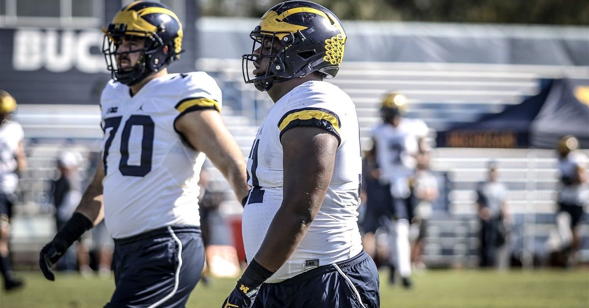Cesar Ruiz, Michigan's offensive line fired up by criticism