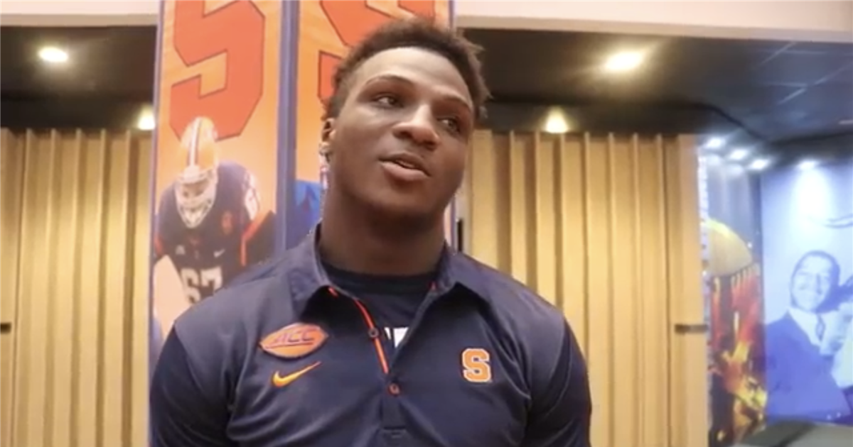 CuseNationTV: Trill Williams Discusses First Touchdown