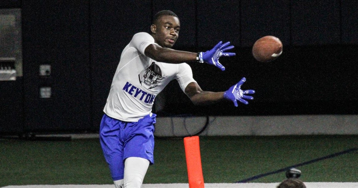 WATCH: Four-star Vols WR commit Ramel Keyton at The Opening