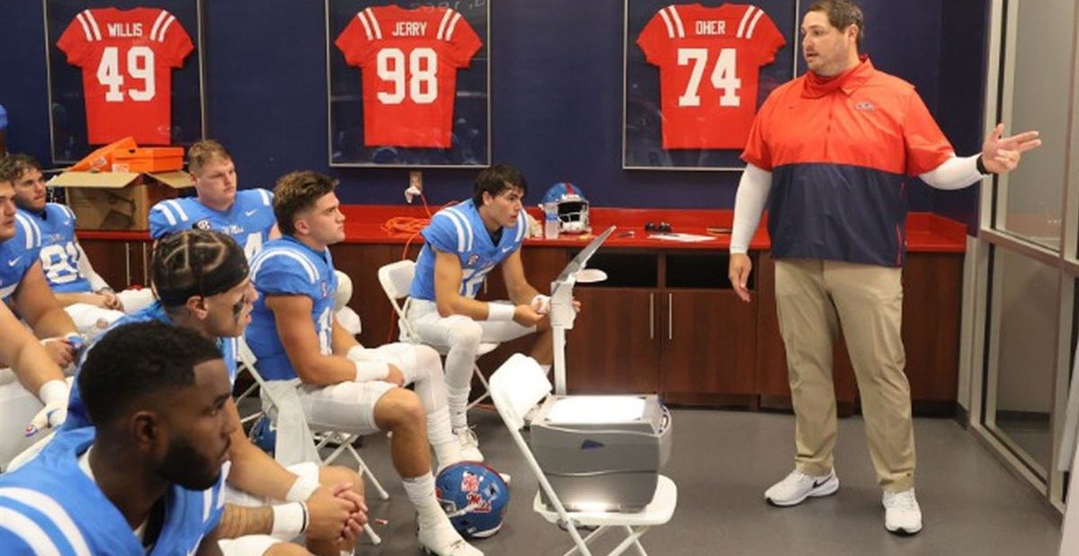 Ole Miss O.C. Jeff Lebby nominee for Broyles Award