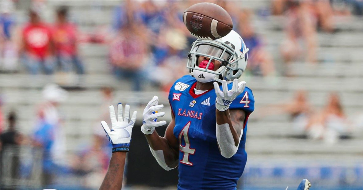 Kansas football WR Andrew Parchment enters transfer portal
