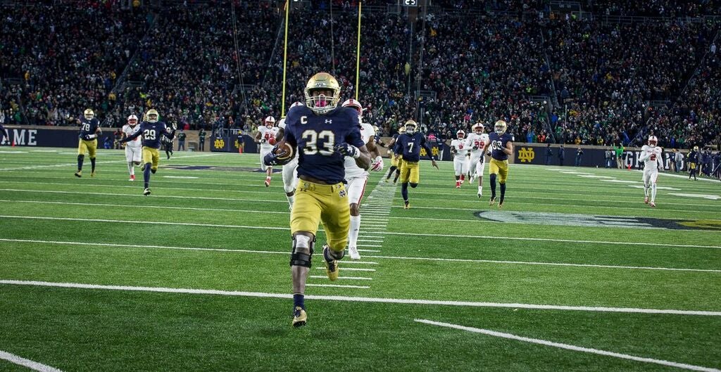 Notre Dame's Josh Adams in top five of Heisman Trophy odds